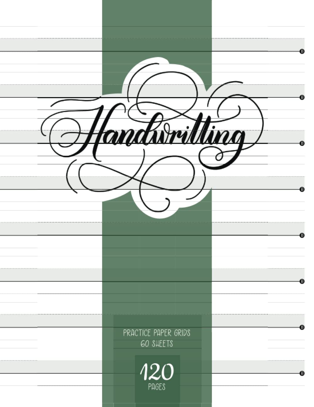 Amazon.com: Handwriting Practice Grid Paper Guidelines: Write Inside ...