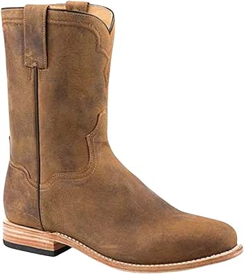 Amazon.com | Stetson Mens Puncher Roper Round Toe Boots | Western