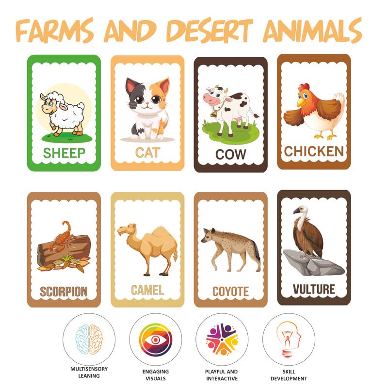 Desert Animals Flashcards Free Printable Desert Animal Pictures,