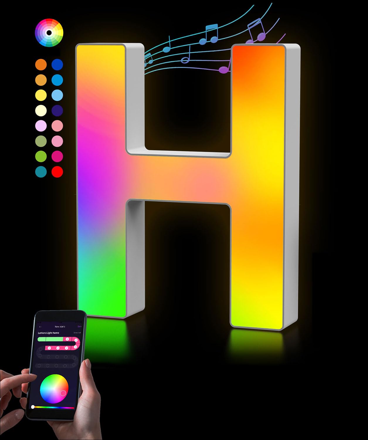 Amazon.com: LED Illuminated Letter Splicing Lights - Alphabet Letters ...