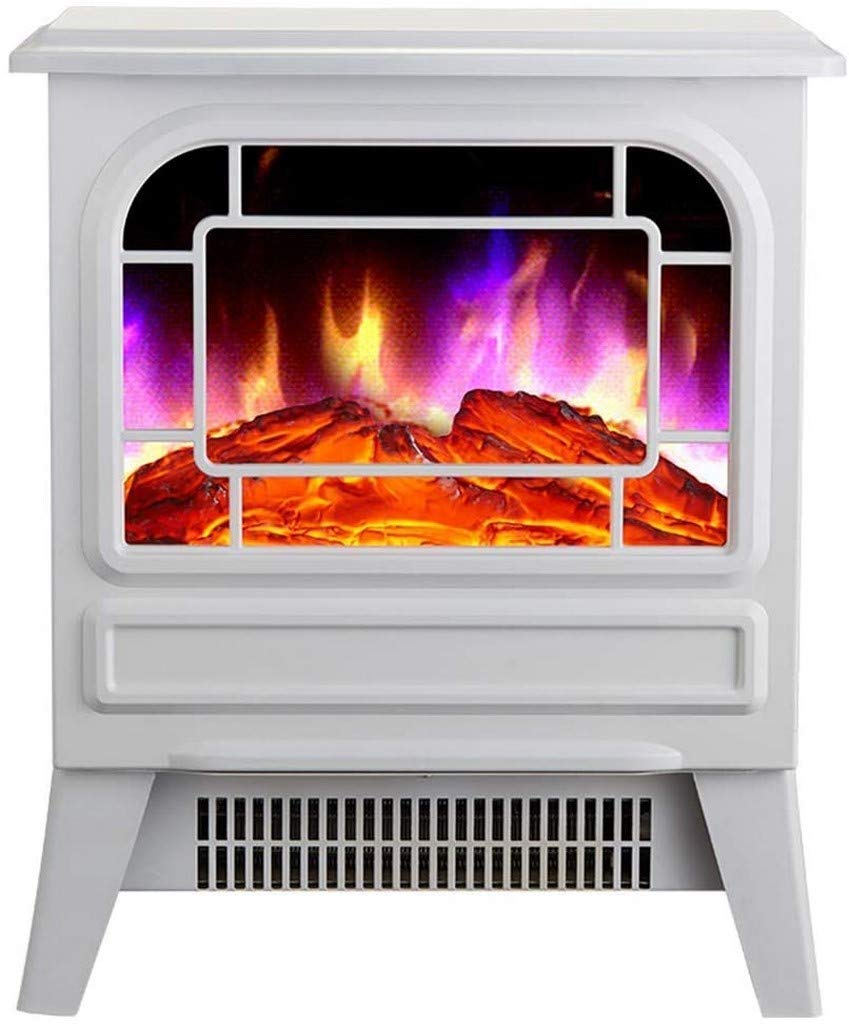 Electric Fireplace Heater 2000w With Fire Flame Effect Portable ...