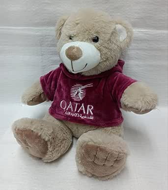 Amazon.co.jp: QATAR Airlines Qatar Airways Close To Bear Plush Toy ...