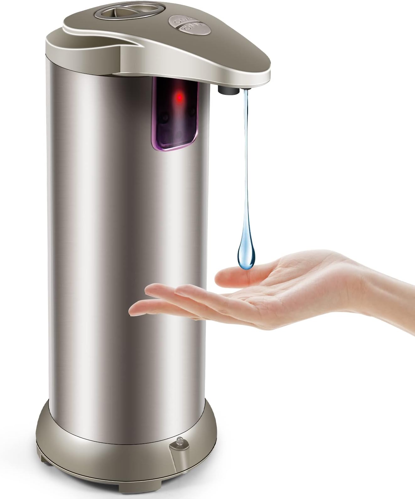 Amazon.com: Automatic Soap Dispenser, Stainless Steel Touchless Soap ...