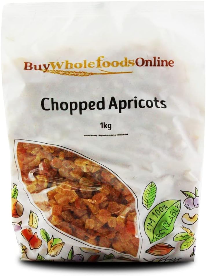 Chopped Apricots 1kg (BWFO) : Amazon.co.uk: Grocery