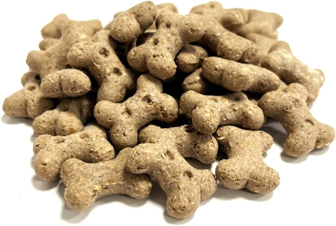 Peanut Butter Flavoured Small Bite Bones 500g Dog Treat Biscuits SMV ...