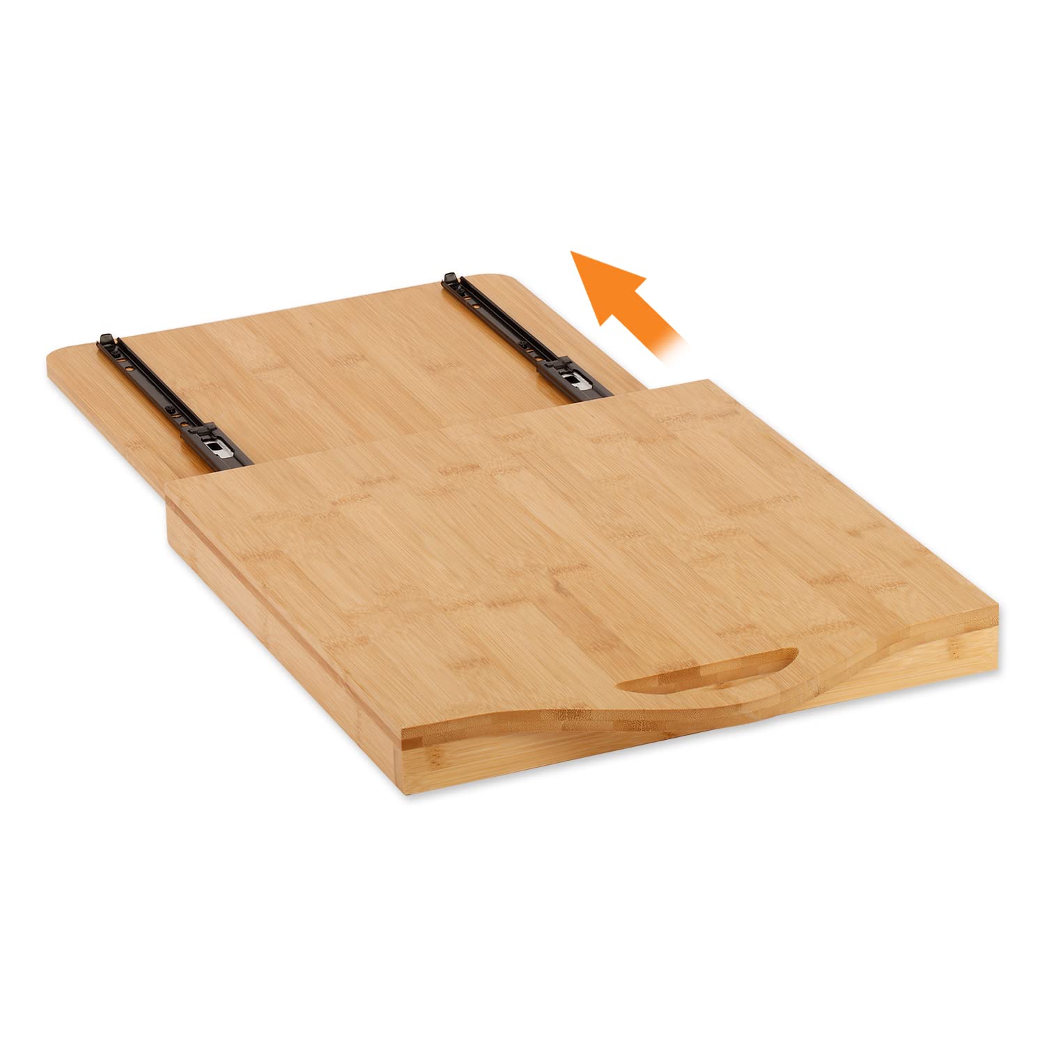 Snapklik.com : Bamboo Sliding Tray For Coffee Maker, Appliance Sliders ...