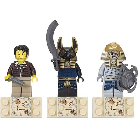 Lego 853168 Pharaohs Quest 3er Magnetset - Jake Raines, Anubis Guard ...
