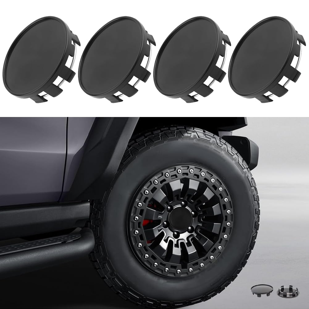 4 PCS Car Wheel Center Hub Cover，Snap-in Wheel Center Hub Cap Cover 2. ...