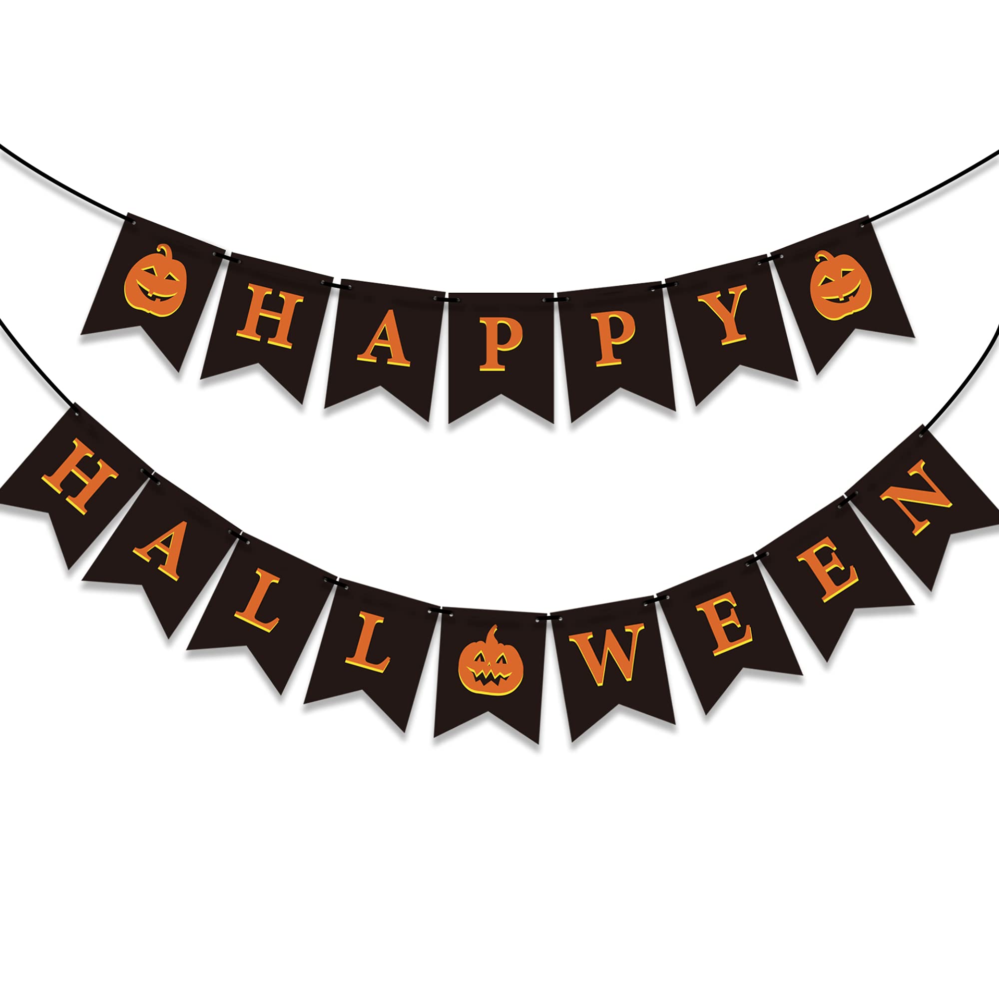 Happy Halloween Banner Clip Art