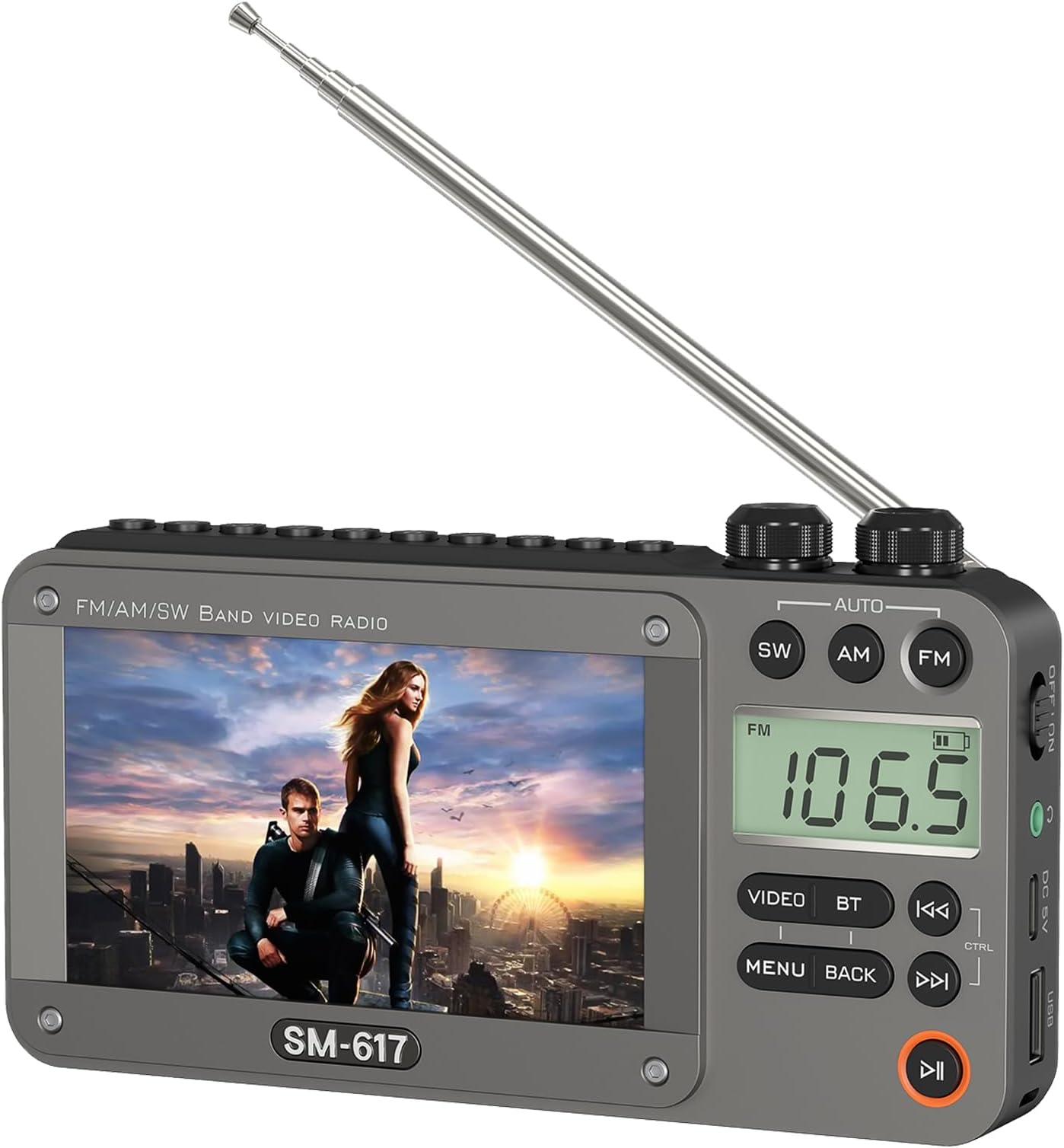 Amazon.com: Portable SI4732 Radio Receiver 0.5-108MHz Mini Pocket Size ...