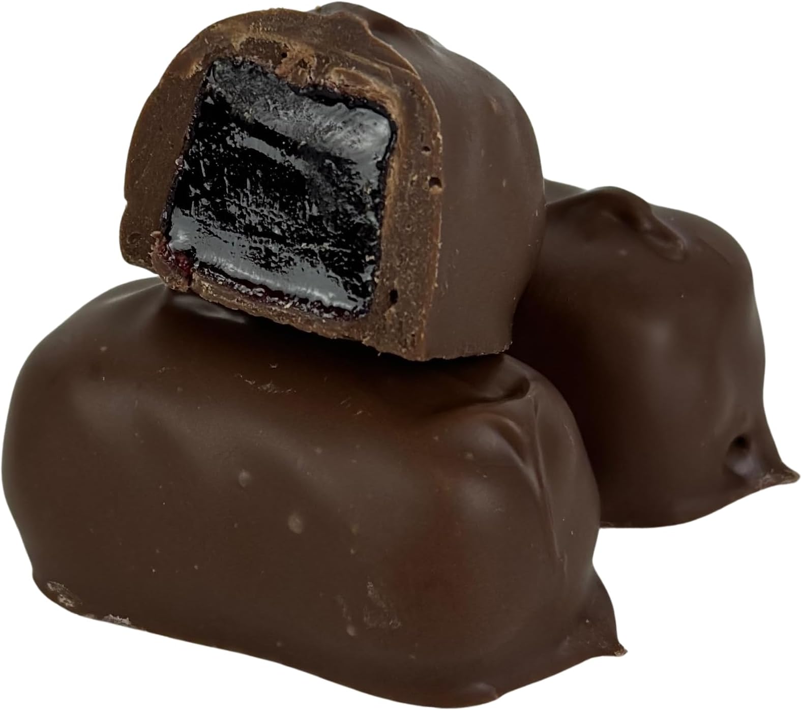 Amazon.com : Cozy Confections Milk Chocolate Covered Raspberry Jellies ...