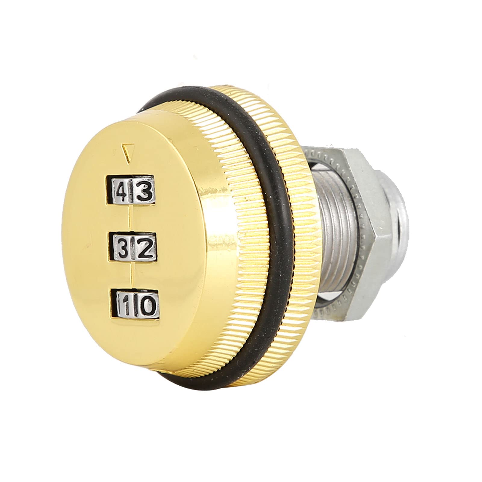 Gold Password Coded Cam Lock - 3 Digital Combination Cabinet Lock with ...