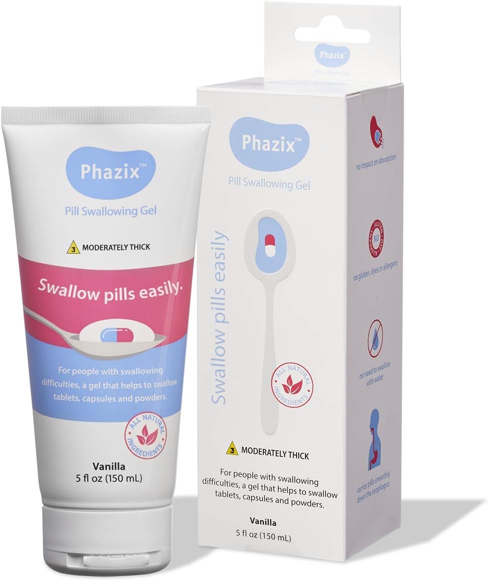 Amazon.com: Phazix Pill Swallowing Gel 5 Fl Oz - for Medication ...