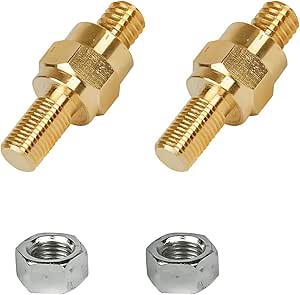Amazon.com: Mandark 2PCS Side Post Battery Terminal Bolt, 3/8" 16&24 ...