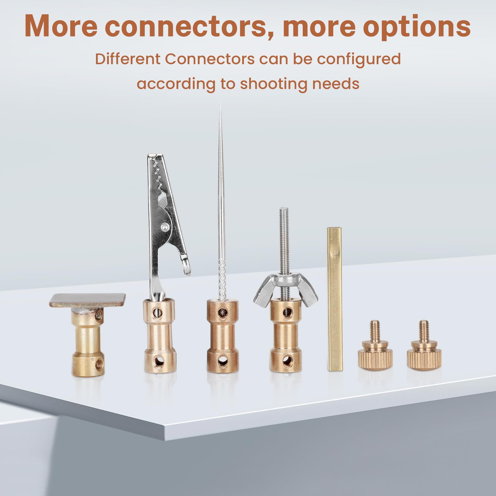 Snapklik.com : Stainless Stop Motion Animation Set, 5 Connectors ...