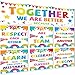 Amazon.com: 7 Pack Motivational Classroom Decorations, Class Banner ...