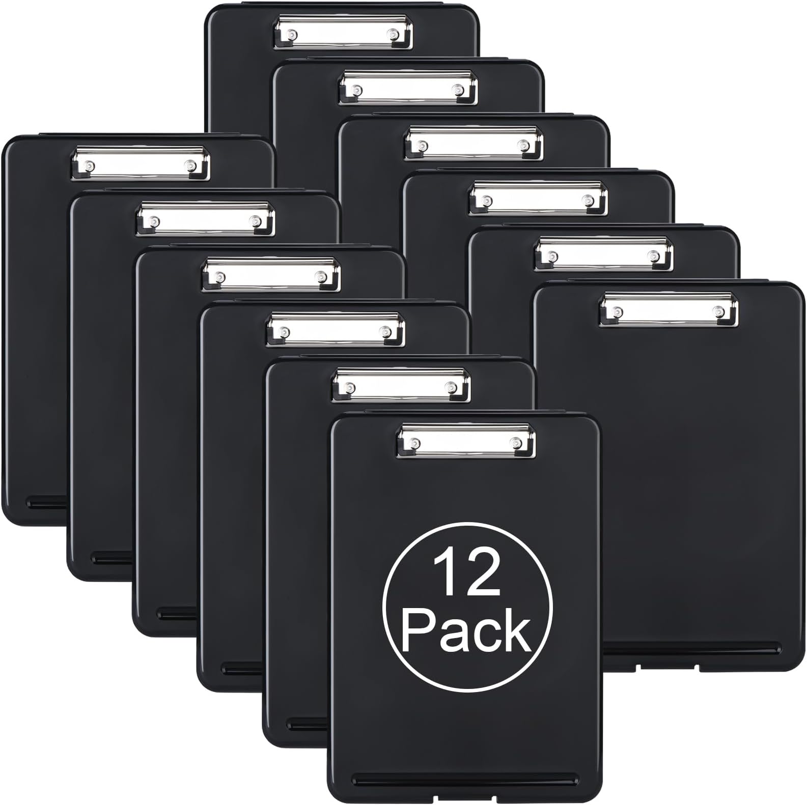 Amazon.com : ZCZN Plastic A4 Form Storage Box Case, Clipboard Case ...
