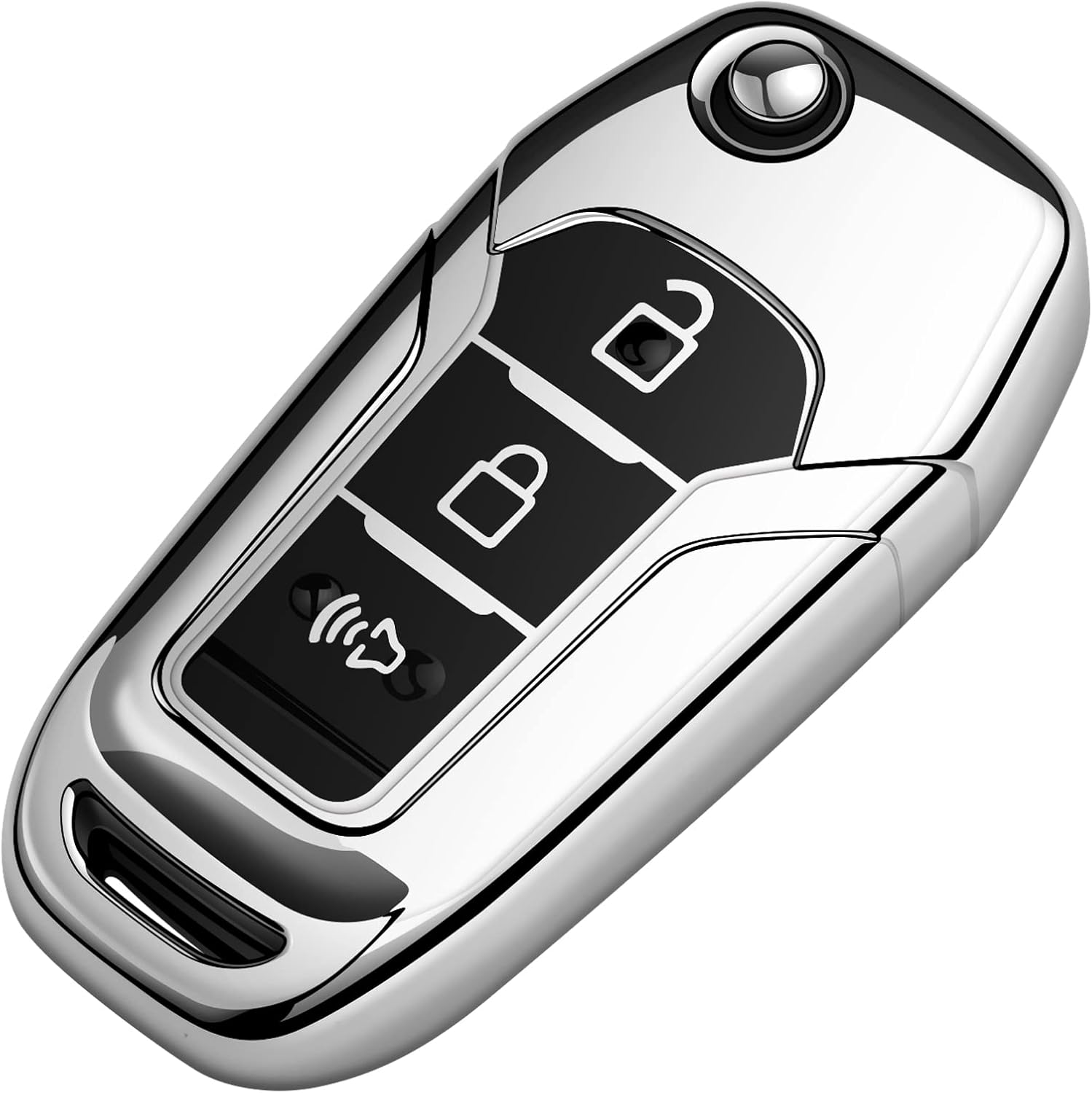Amazon.com: Tukellen for Ford Key Fob Cover Soft TPU Full Protection ...