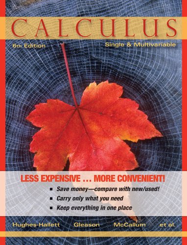 Calculus: Single and Multivariable 6e Binder Ready Version + WileyPLUS ...