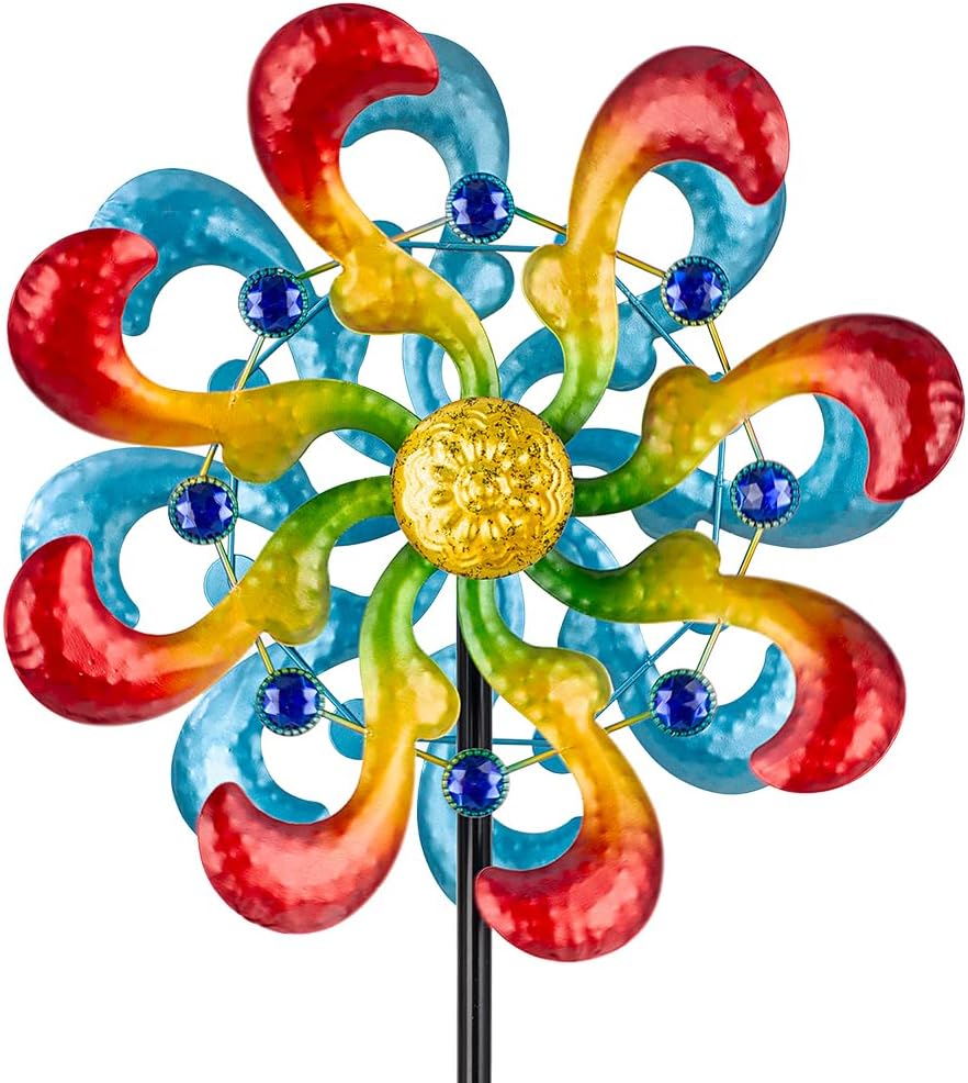 Amazon.com: Wind Spinner,Windmill for Yard Outdoor Decorations,Garden ...