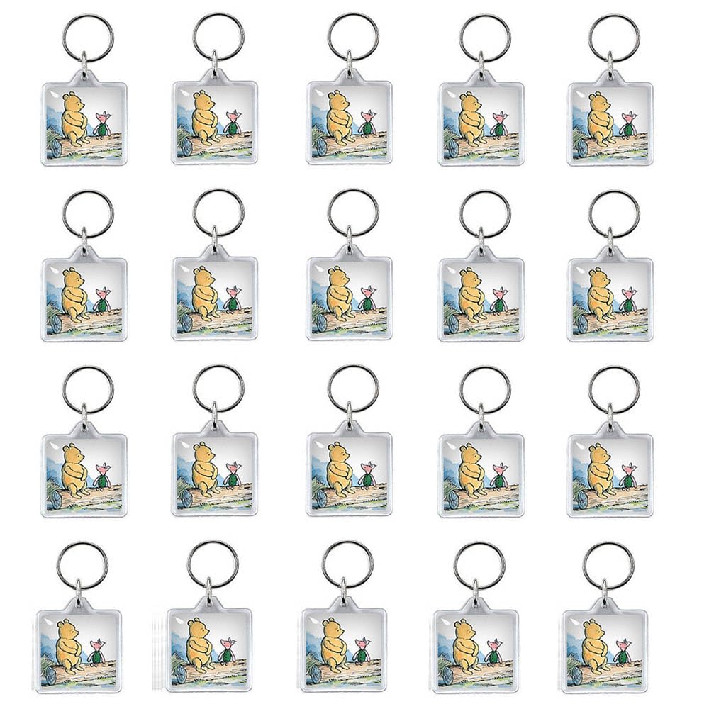 Amazon.com: Clear Photo Frame Keychain Set - 20 PCs Square Shape ...