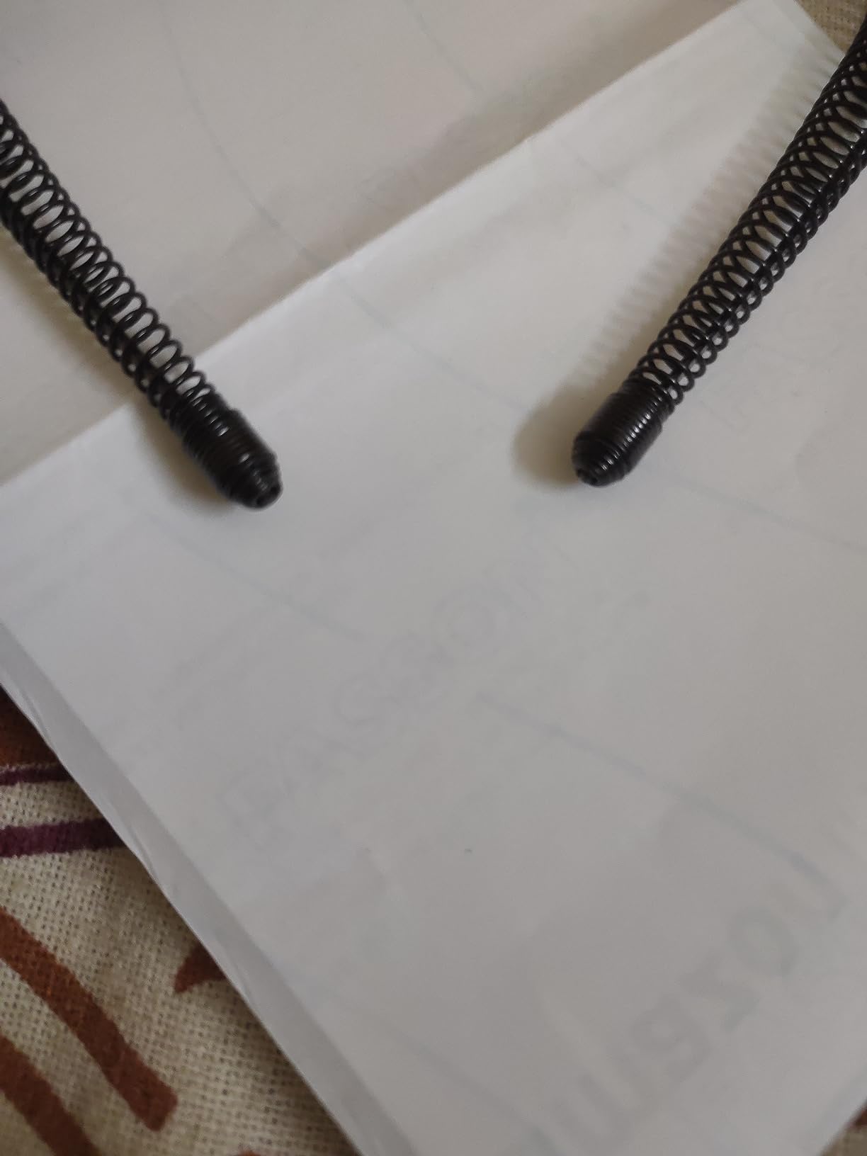 Flysales® Black Flexible Metal Spring,Wavy Zig Zag,Chain Non Slip Hair ...