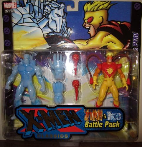 Iceman vs. Pyro (X-Men Classics Battle Pack) Fire and Ice at Amazon's ...