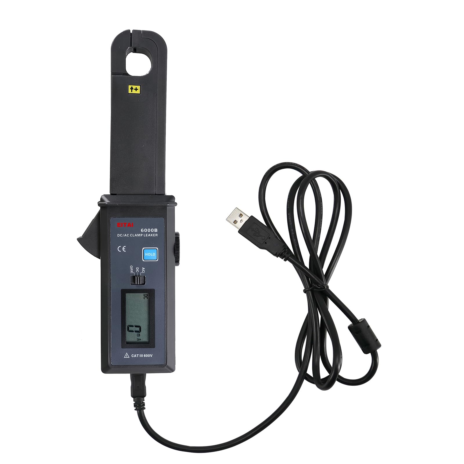 Snapklik.com : EITAI6000B DC/AC Leakage Low Current Clamp Meter