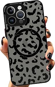 Amazon.com: ZIYE for iPhone 15 Pro Max, Magnetic Phone Case Compatible with MagSafe [Black ...