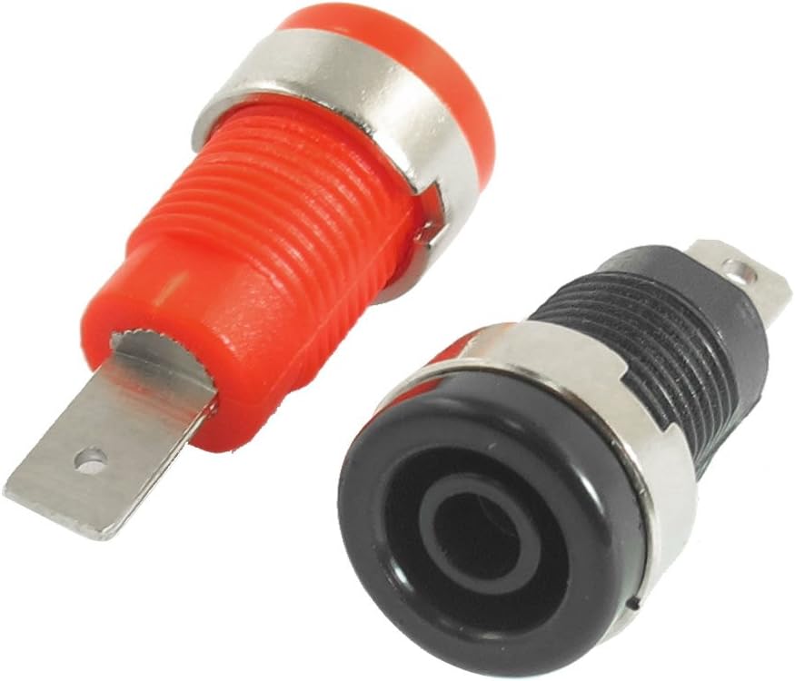 Amazon.com: IIVVERR 2Pcs Step Type 4mm Binding Post Banana Jack Socket ...