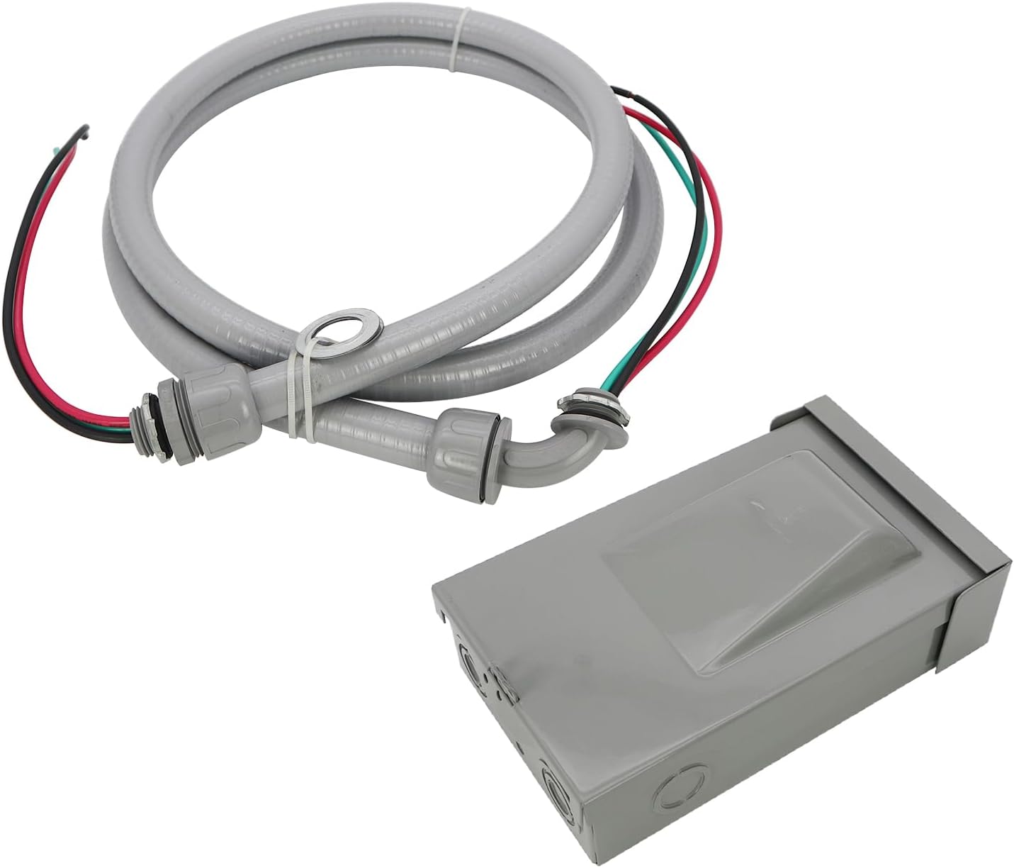 Amazon.com: Z 1/2" x 6FT Electrical A/C Whip Metallic Connector,60A ...