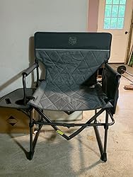 Amazon.com: TIMBER RIDGE Heavy Duty Camping Chair with Compact Size ...
