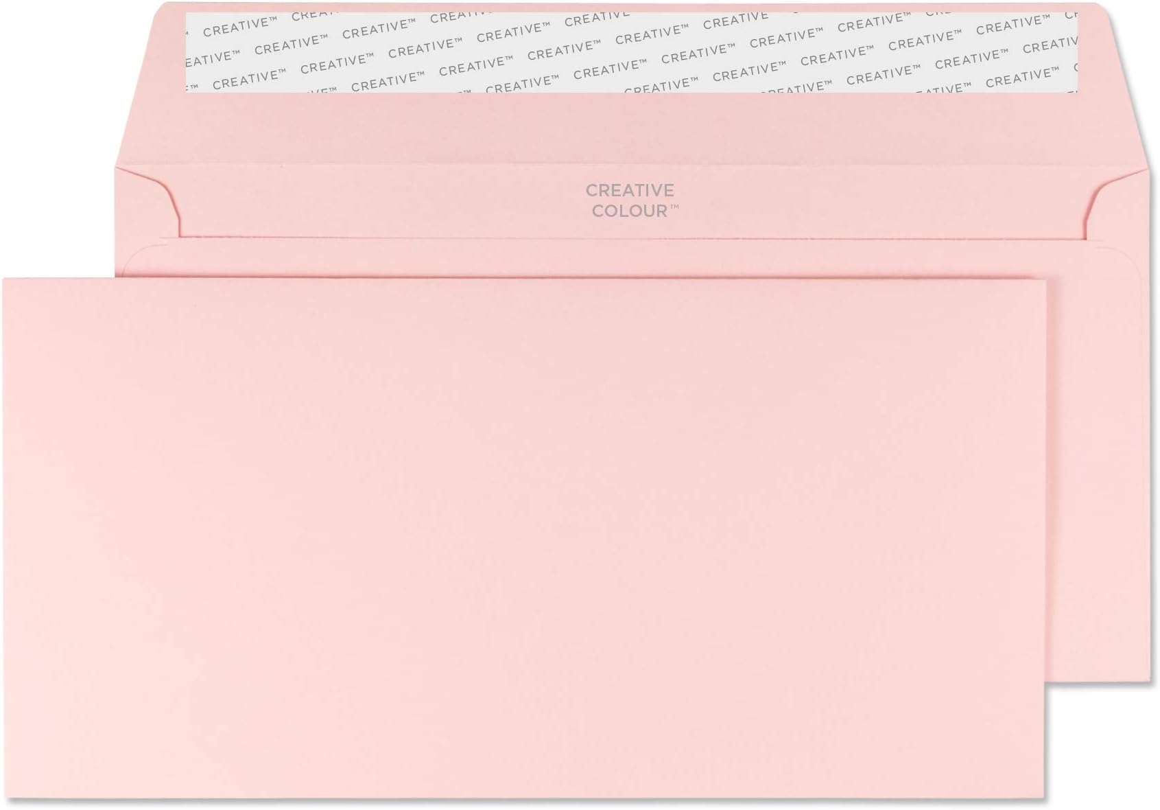 50 Bright Pink C4 (to fit A4) Envelopes - 324mm x 229mm - Straight ...