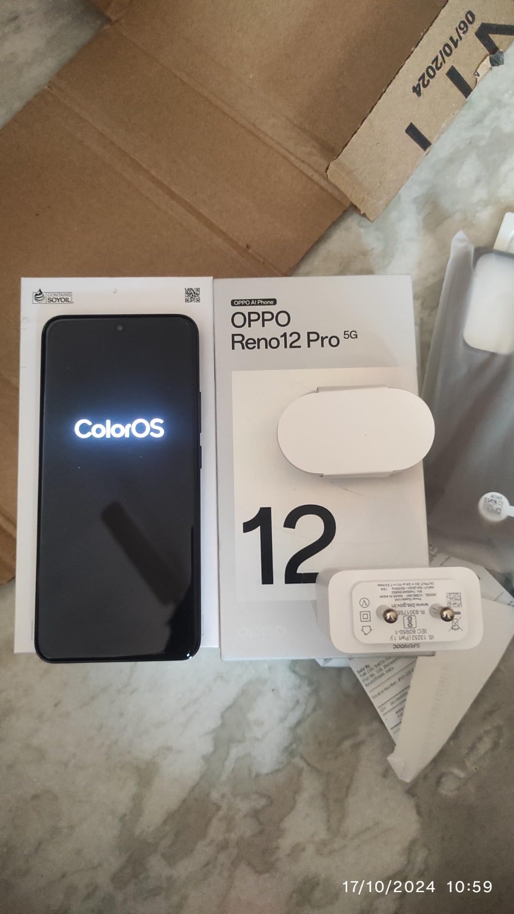 Oppo Reno 12 Pro 5G (Space Brown, 512 GB) (12 GB RAM) : Amazon.in ...