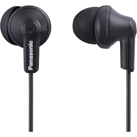 Amazon.com: Panasonic ErgoFit Wired Earbuds, In-Ear Headphones with ...