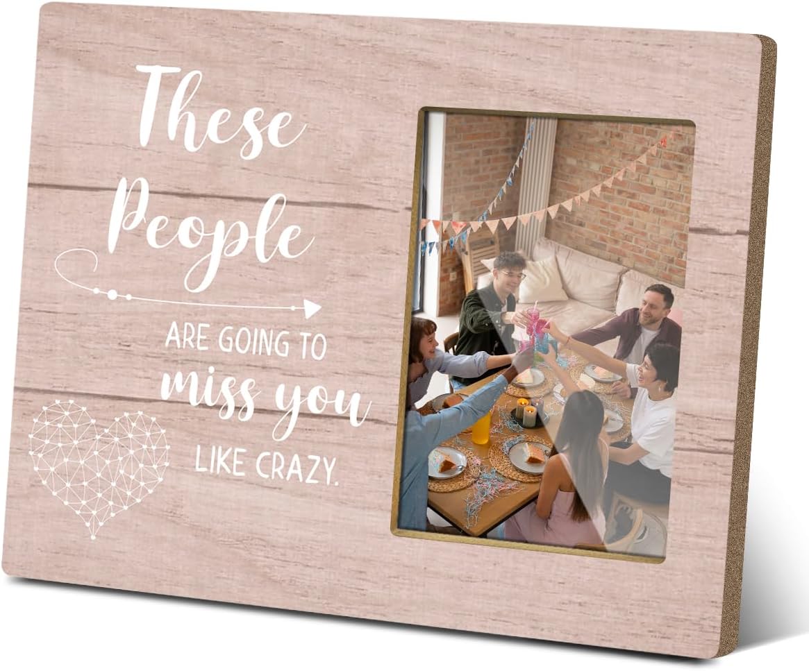 Amazon.com - Lesixur Coworker Going Away Picture Frame, We Will Miss ...