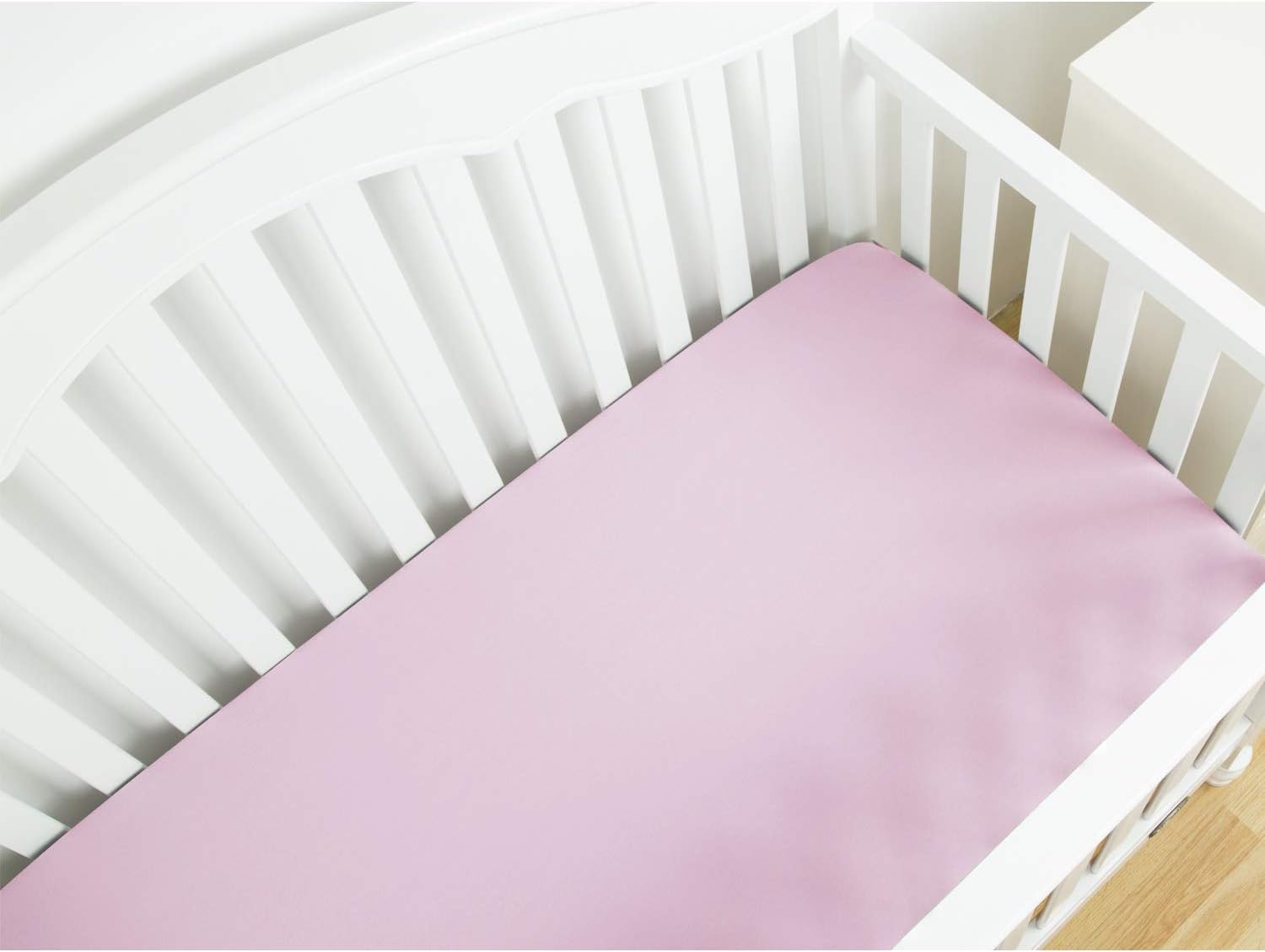 Amazon.com: TotMart Organic Bamboo Fitted Crib Sheet, Hypoallergenic ...