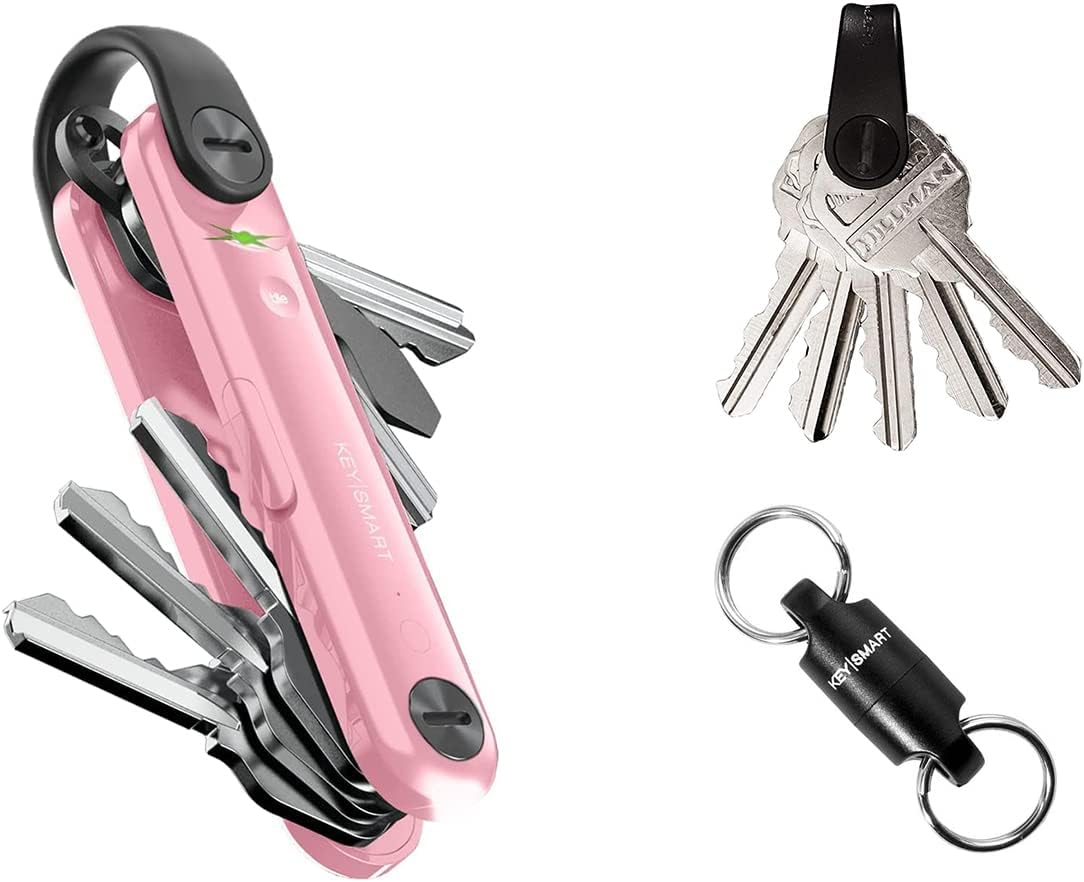 Amazon.com: KeySmart Max - Compact Trackable Key Organizer Bundle with ...