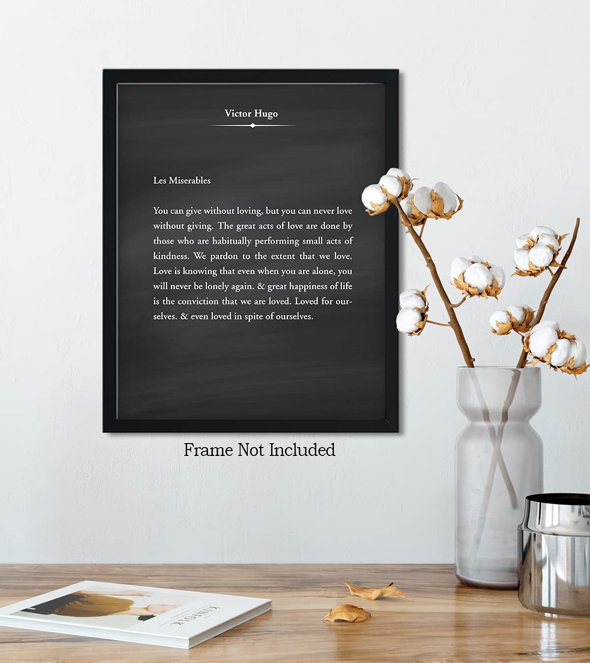 Les Miserables On My Own Quotes Les Miserables Victor Hugo Quote ART