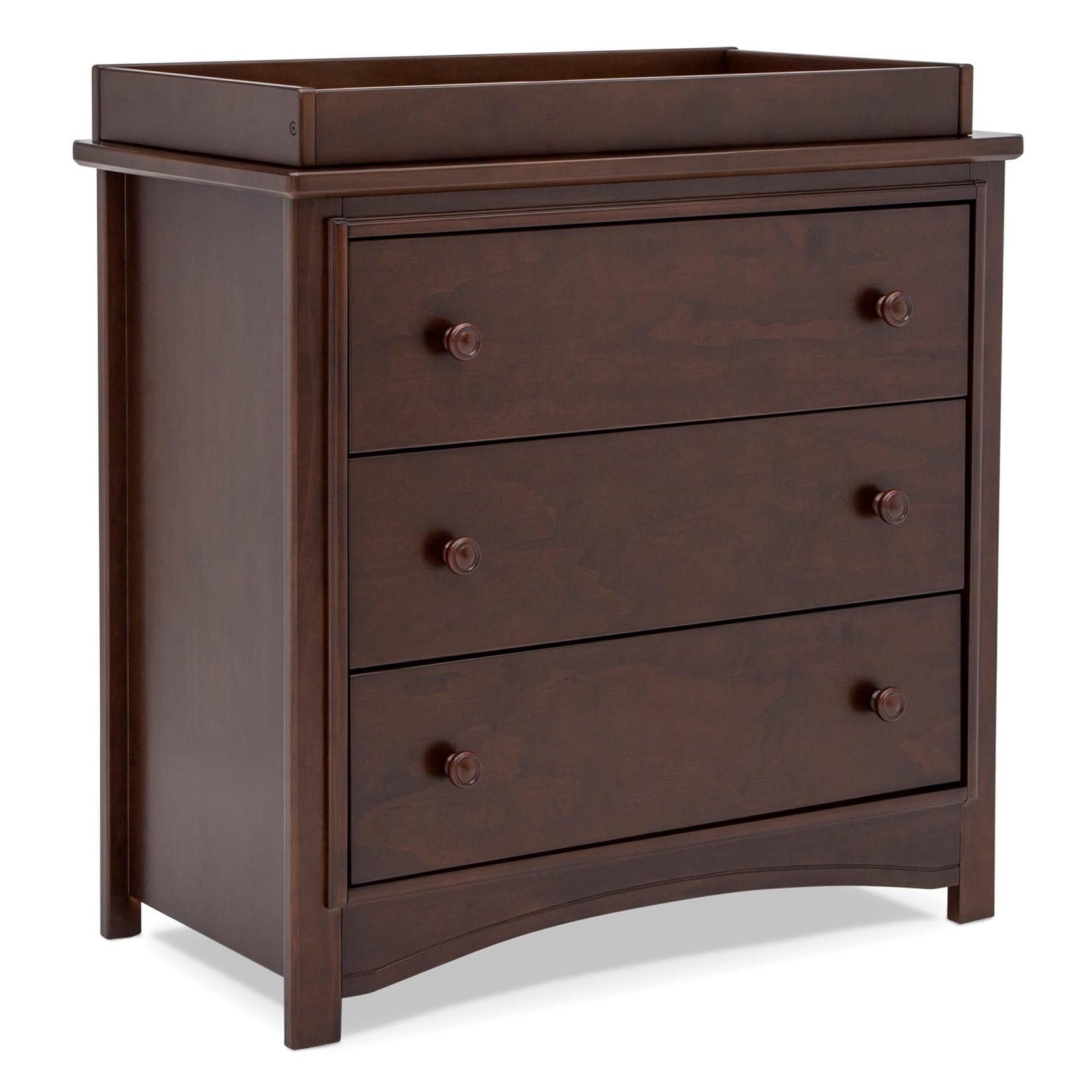 Amazon.com : Delta Children Perry 3 Drawer Dresser with Changing Top ...