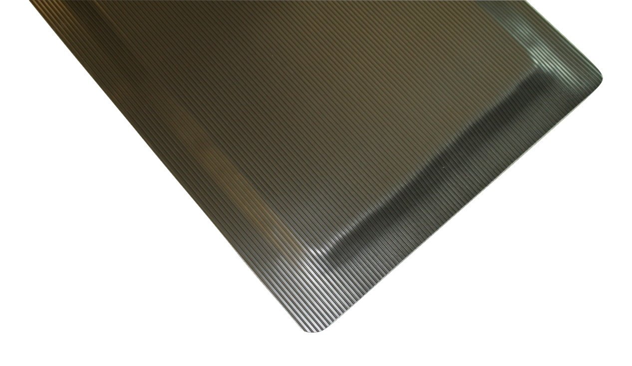 Amazon.com: Rhino Mats ETT410B Ribbed Vinyl Easy Kleen Anti-Fatigue Mat ...