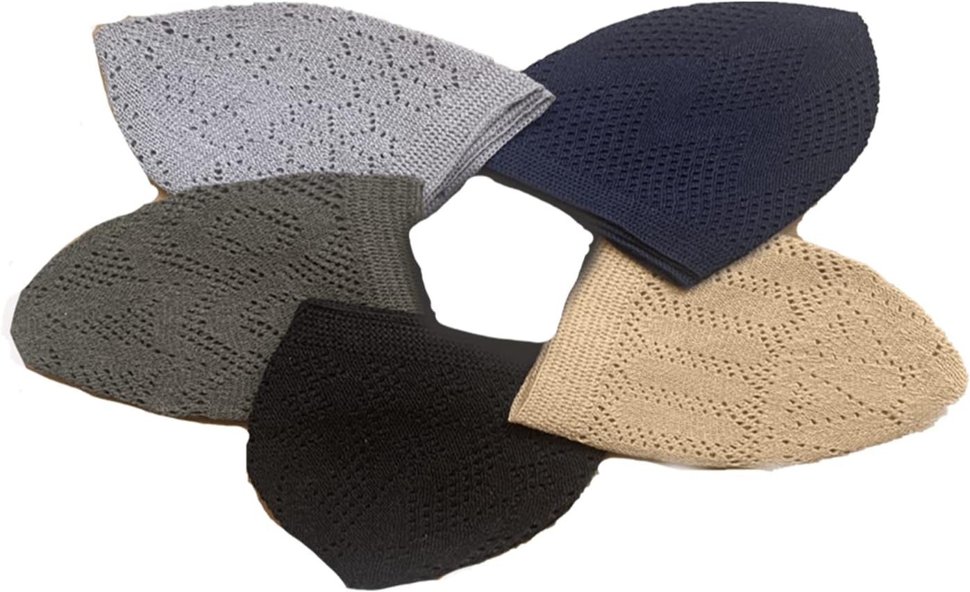 Hat Wholesale Kufi Lot of 6 Pcs Colors Muslim Koofi Kofi Topi Cotton ...
