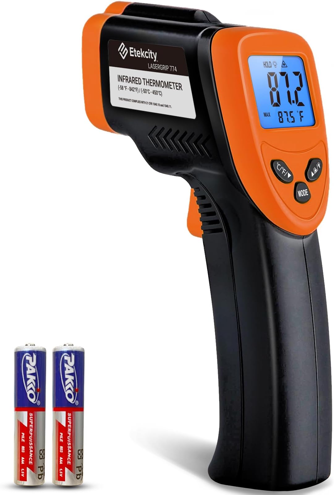 Amazon.com: Infrared Thermometer, Digital IR Laser Thermometer ...