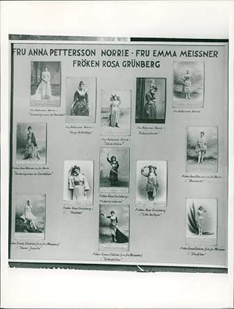 Amazon.com: Vintage photograph of Portrait of Anna Pettersson, Emma ...