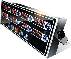 Amazon.com: BT LED Digital Kitchen Countdown Timer with 8 Channels ...