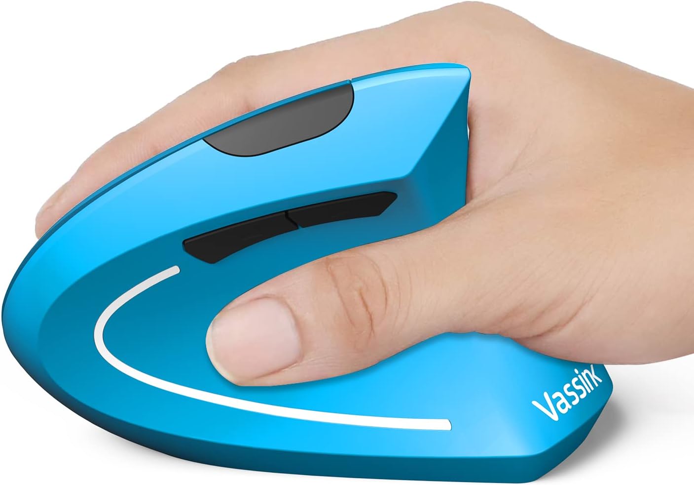 Amazon.com: Woddlffy Ergonomic Mouse,Rechargeable Wireless Mouse ...