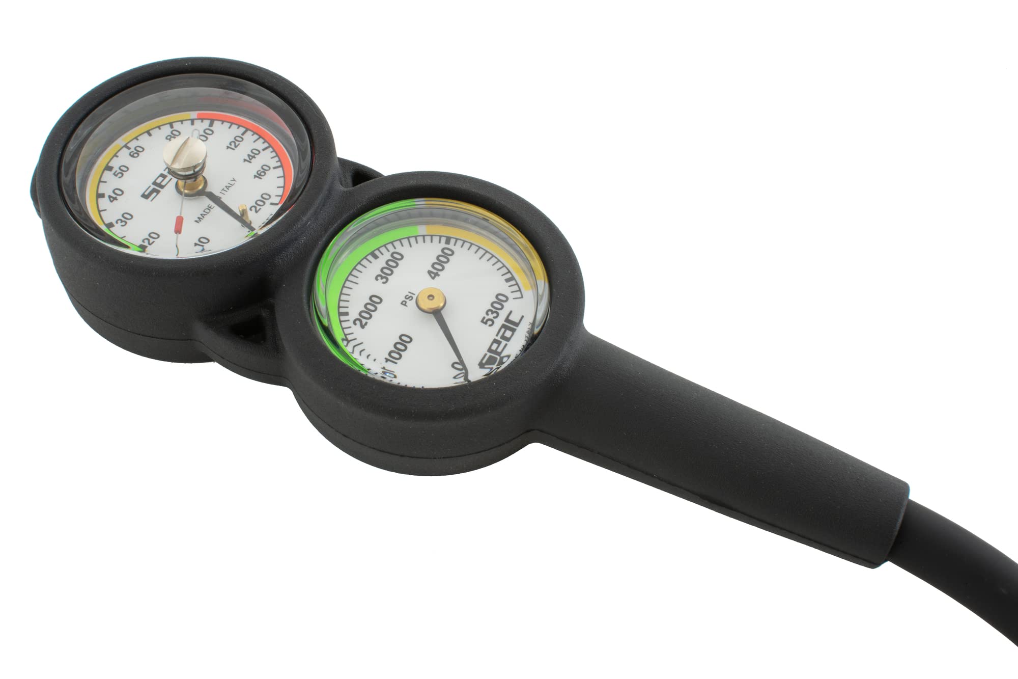 Snapklik.com : Console 2, Pressure Gauge And Depth Gauge Underwater ...
