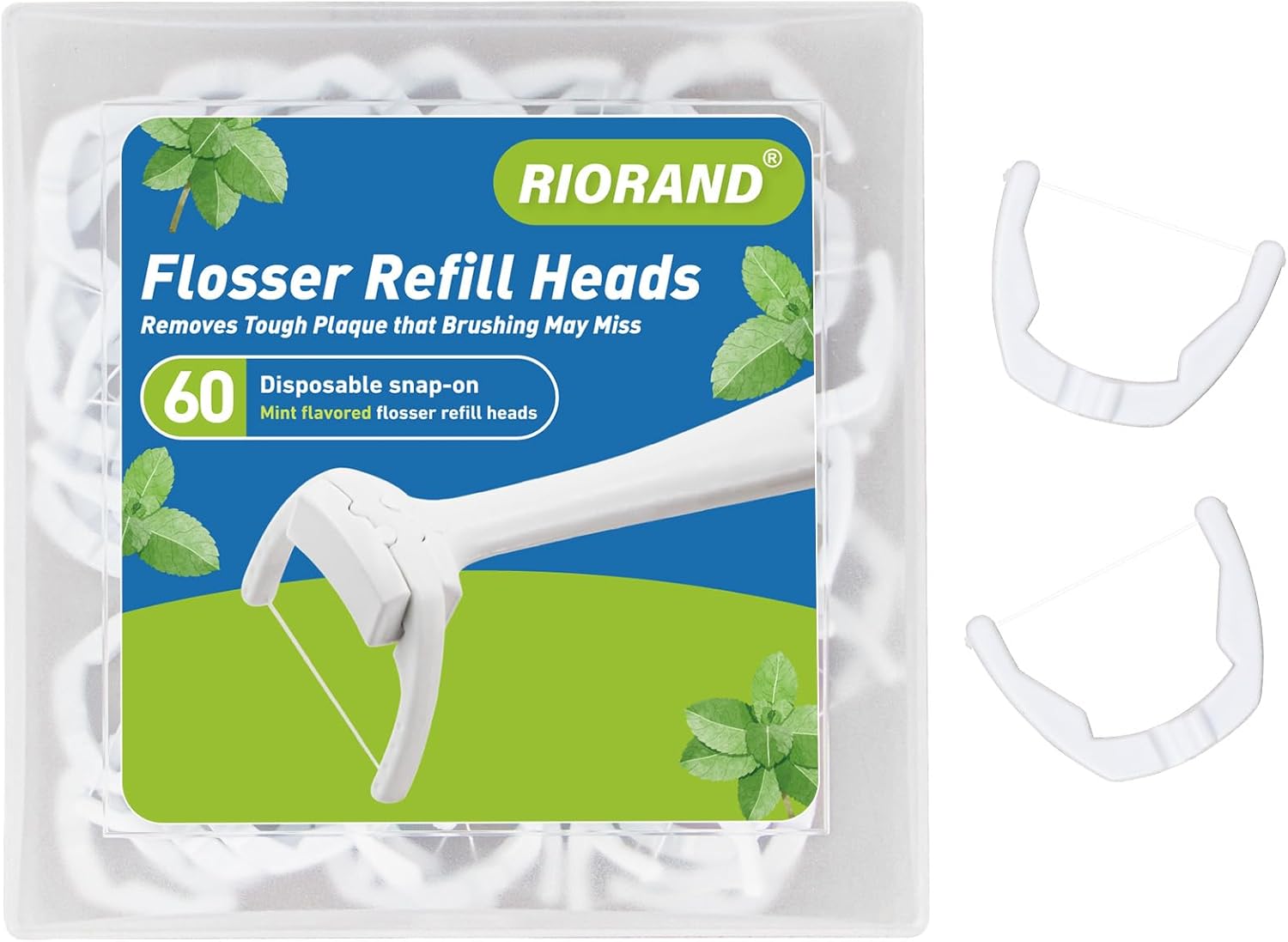 Amazon.com : RioRand Ultraclean Access Flosser Refill Heads, Deep Clean ...