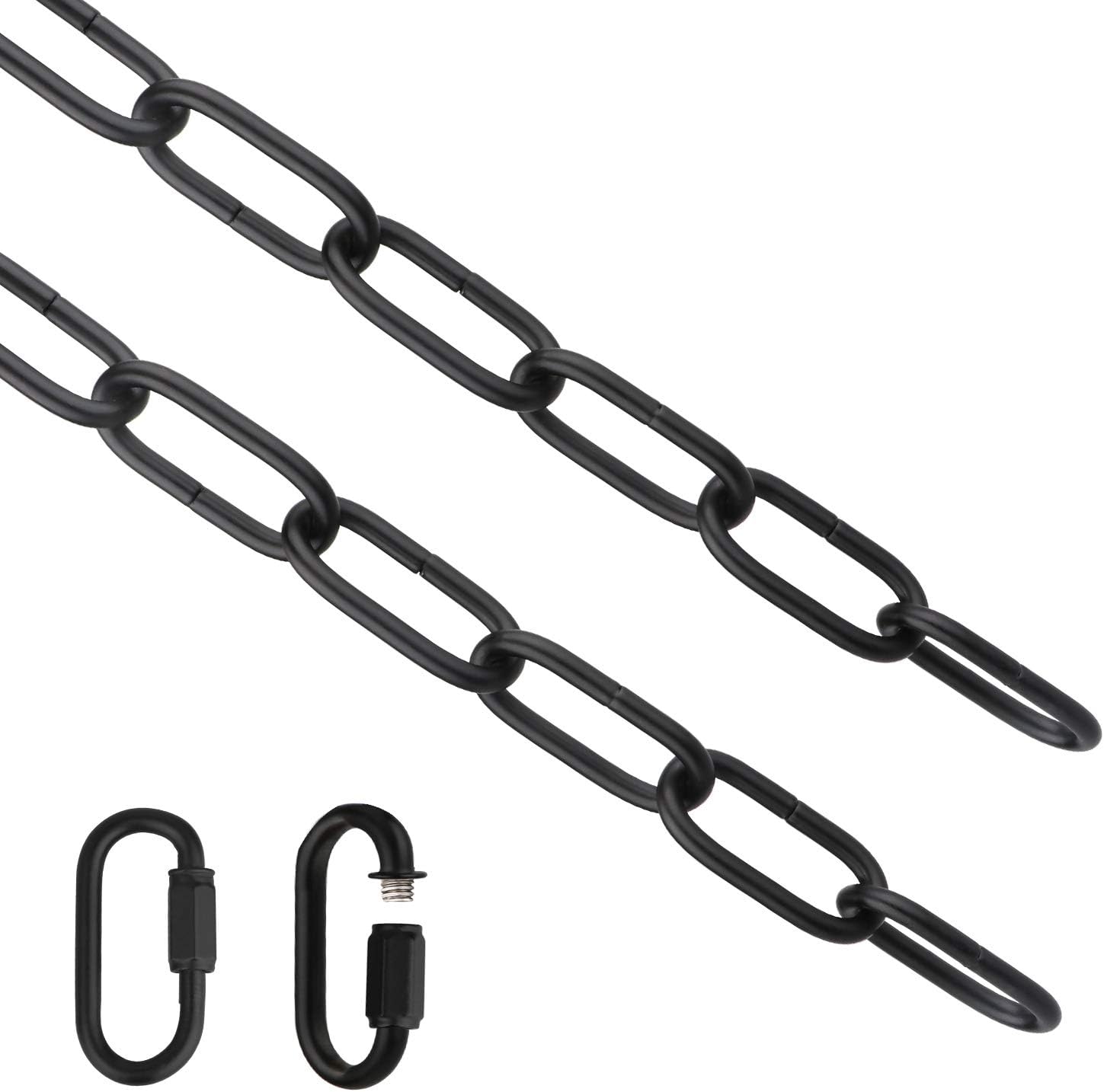 Amazon.com: WOERFU 6 Feet Gold Bronze Finish Pendant Chandelier Light ...