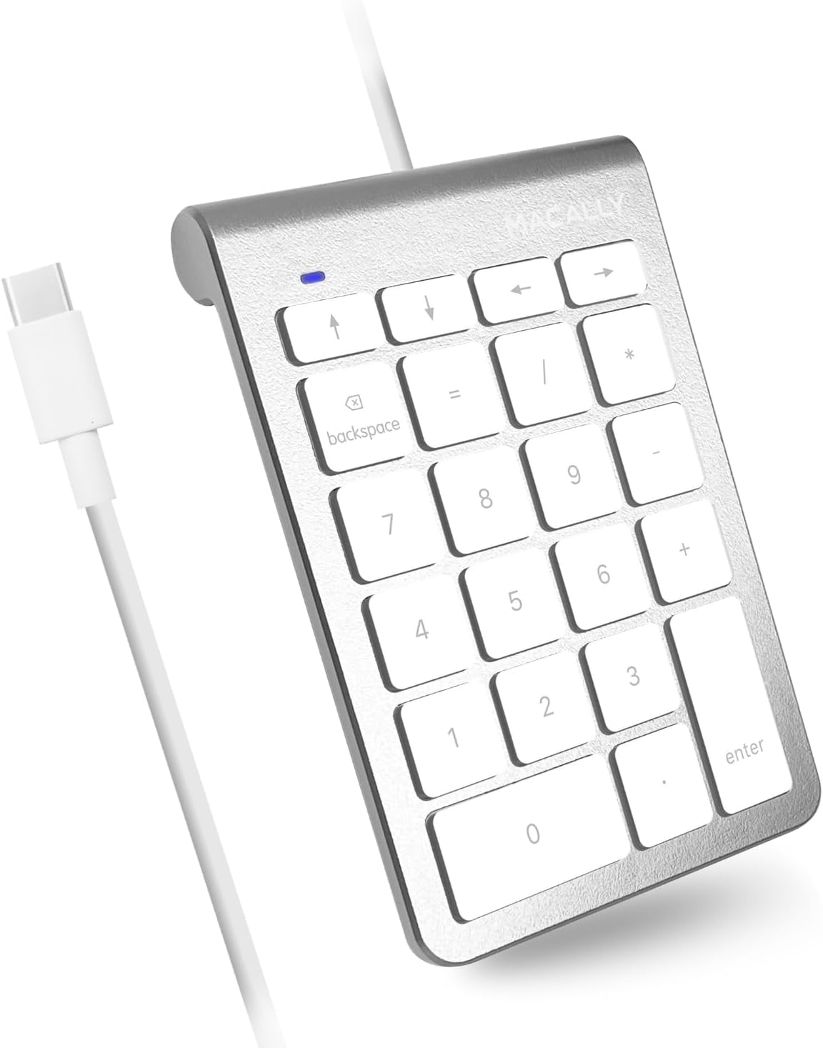 Macally USB C Numeric Keypad - Wired Number Pad for Nepal | Ubuy